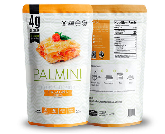 NEW !! Palmini Pouch VARIETY PACK | Linguine | Angel Hair | Lasagna ...