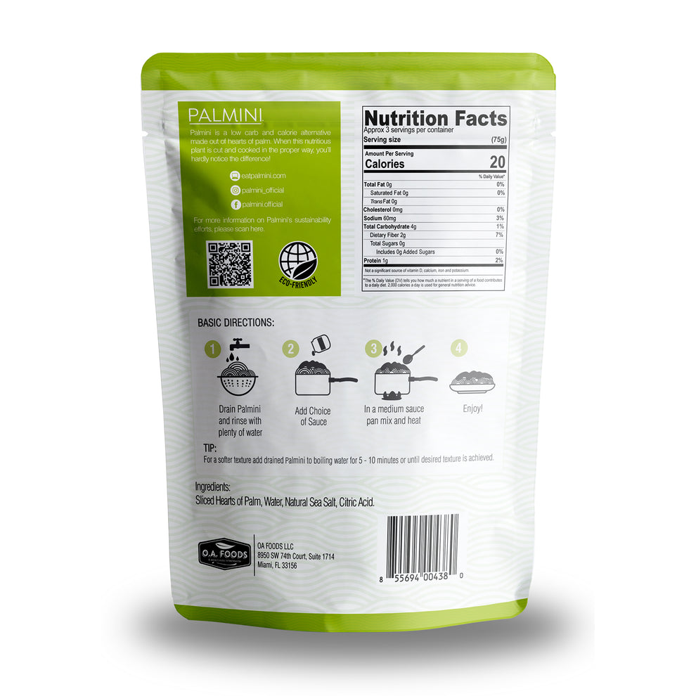 Palmini Linguine Low Carb Pasta | 4g of Carbs | As Seen On Shark Tank ...