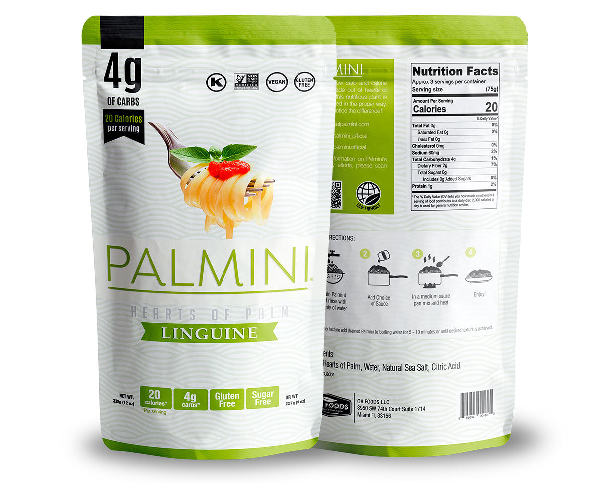 NEW !! Palmini Pouch VARIETY PACK | Linguine | Angel Hair | Lasagna ...