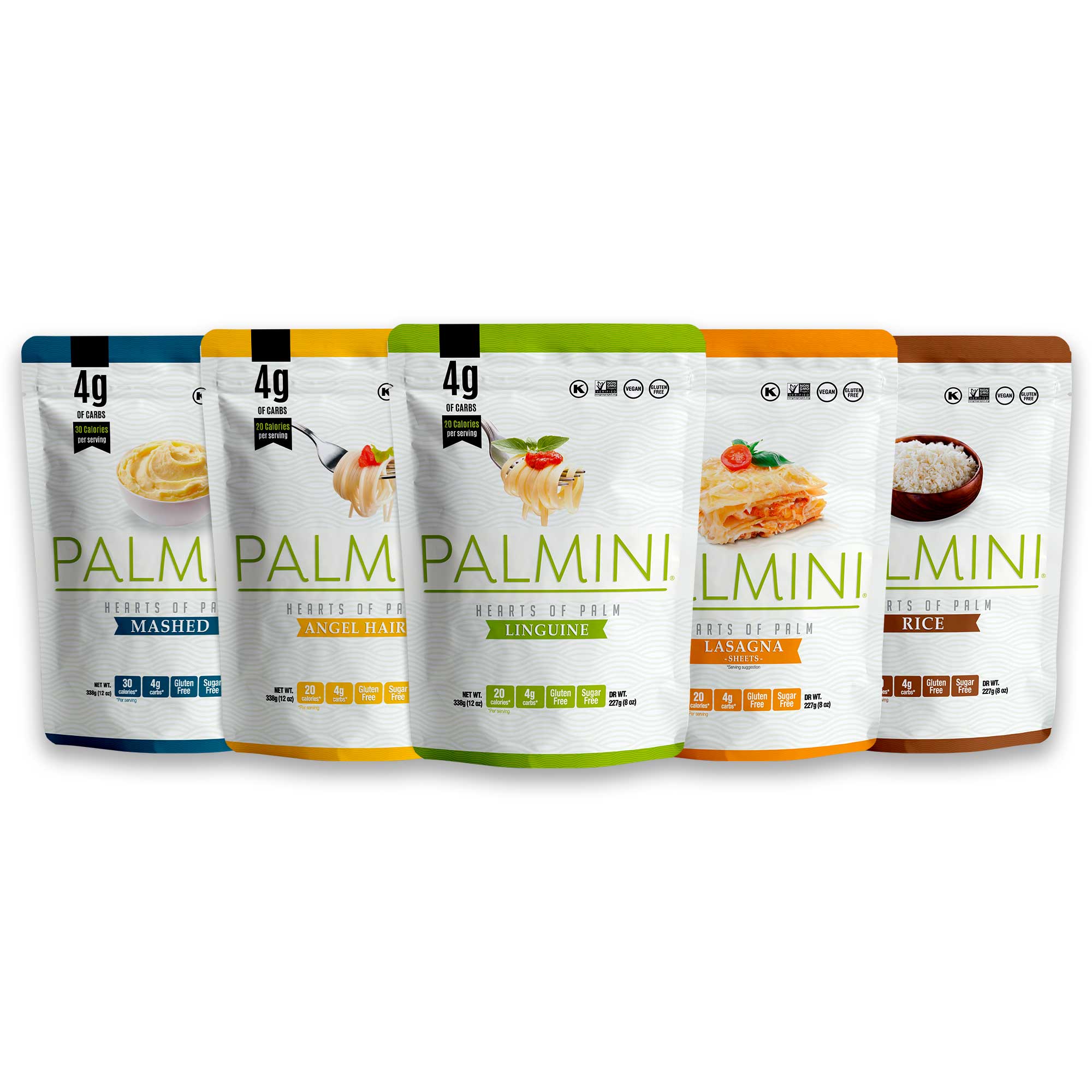 NEW !! Palmini Pouch VARIETY PACK | Linguine | Angel Hair | Lasagna ...