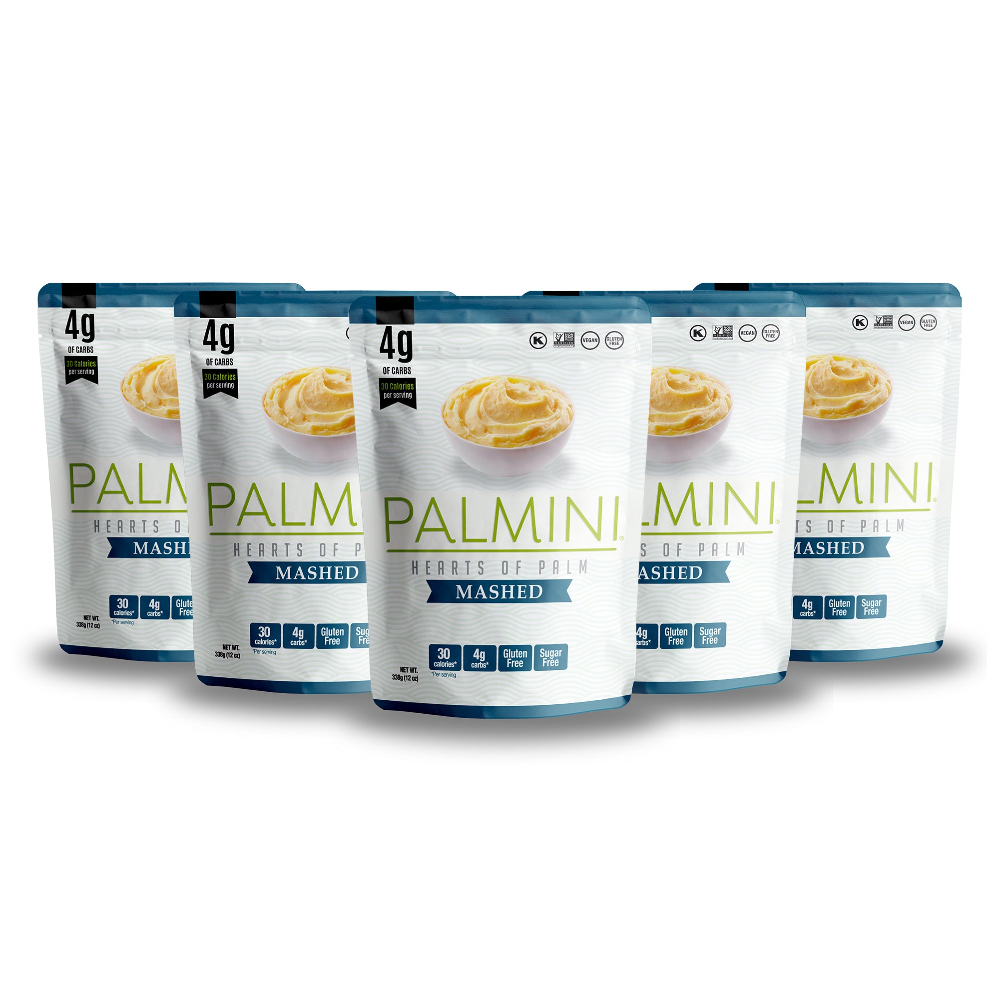 Palmini Mashed | 4g of Carbs | As Seen On Shark Tank | 1 Unit Pouch (12 ...